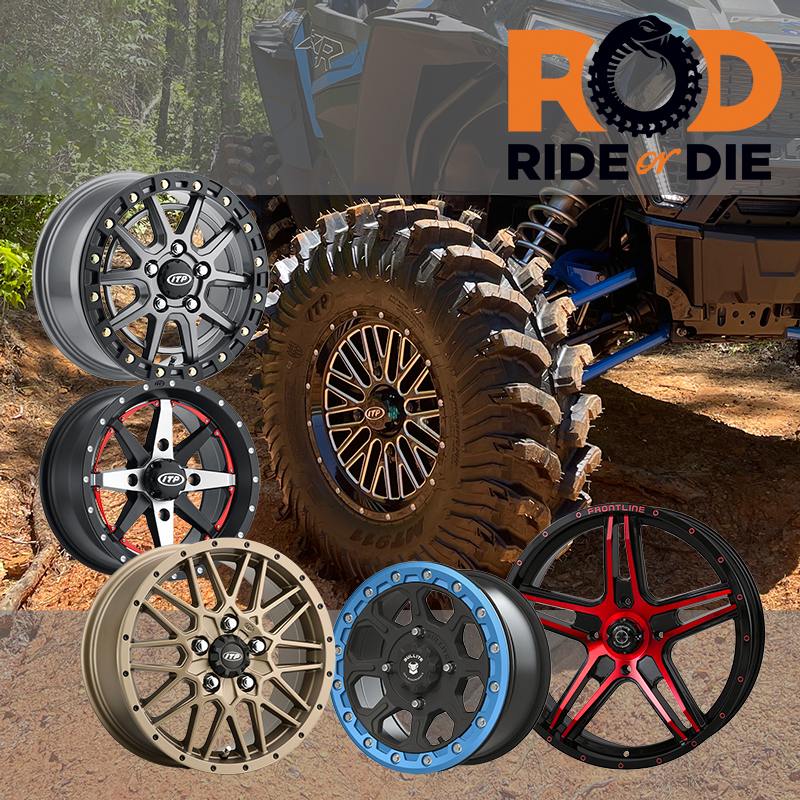 UTV and SXS Wheels – Ride or Die Tire