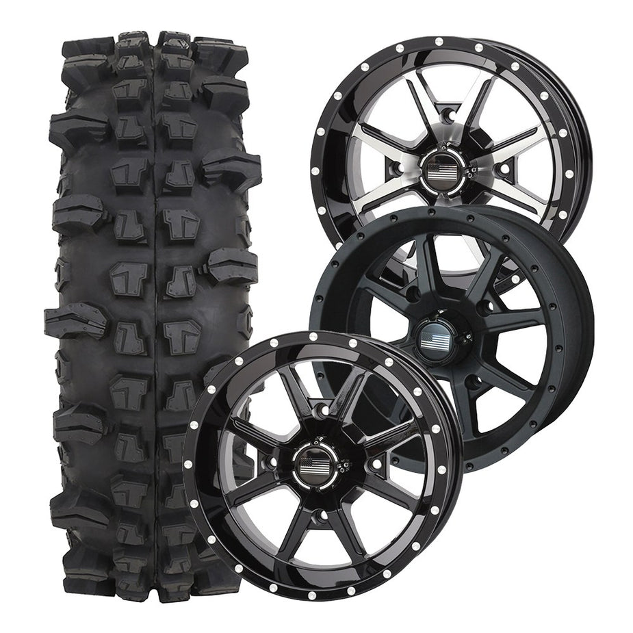 14" Frontline 556 Wheel and ACP Tire Combo Package – Ride or Die Tire